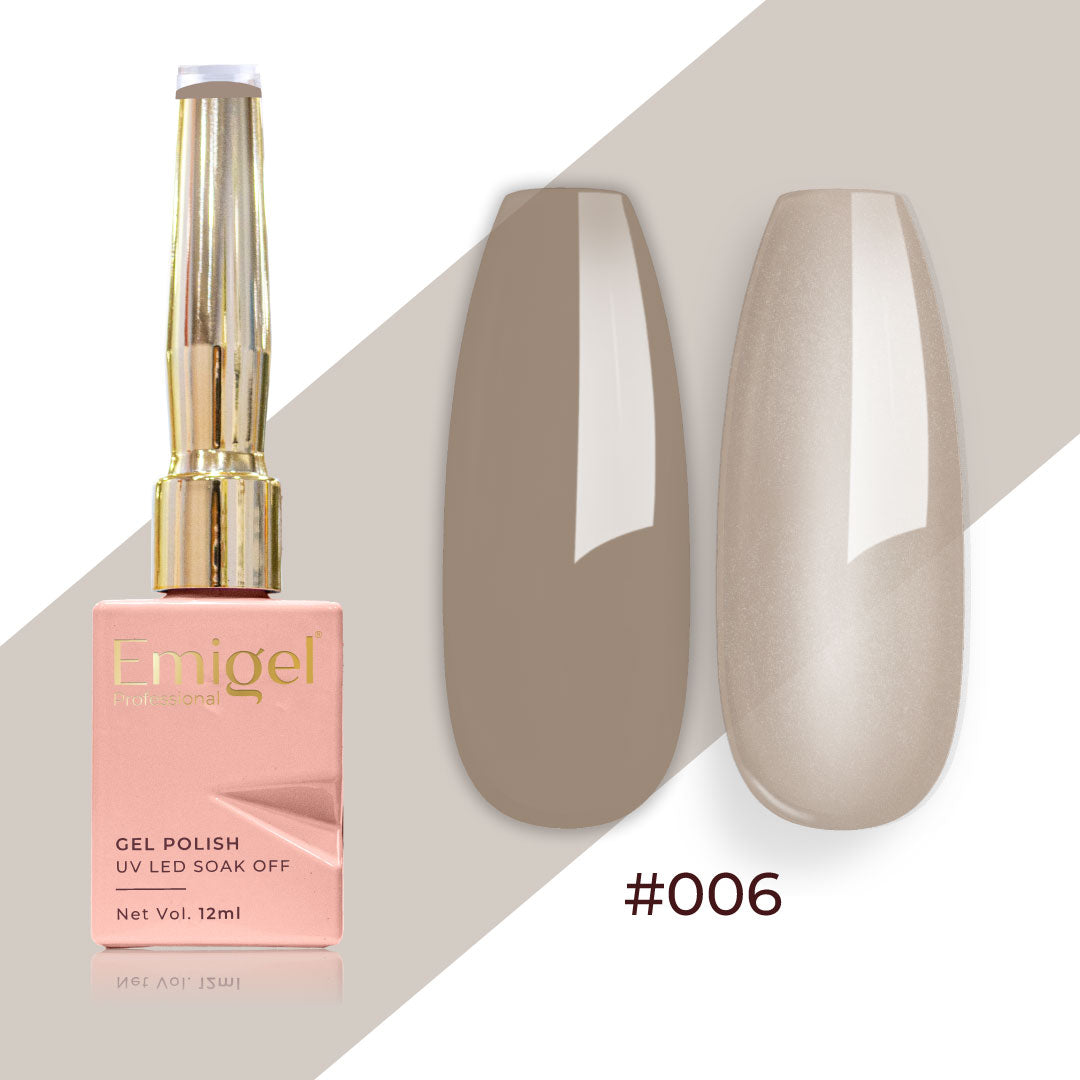 Emigel - UV Gel Polish - FULL GREY - E006 – Emigel Professional - Nail ...